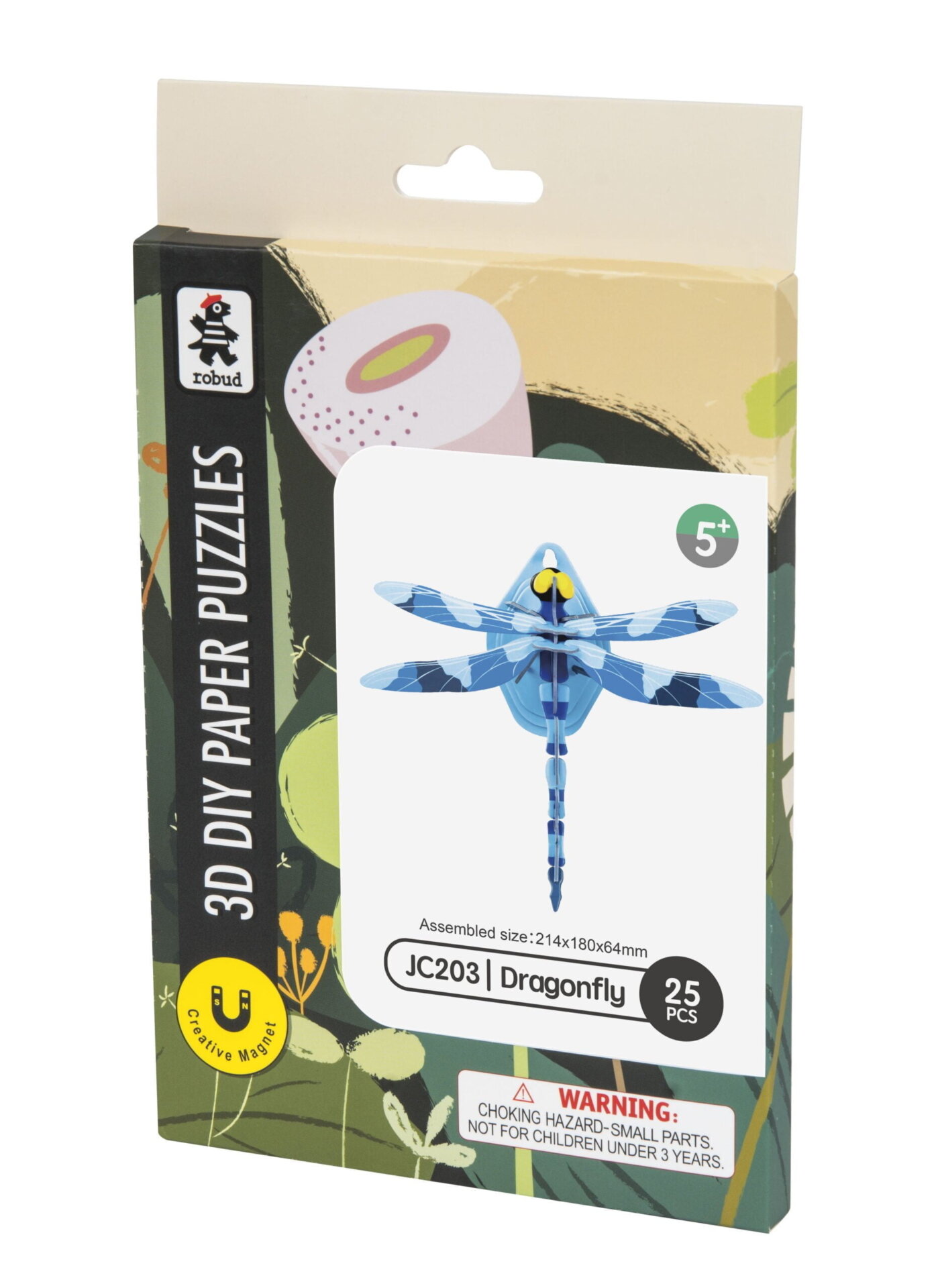 Robotime 3D Puzzle - Vilin Konjic: Interaktivna Drvena Slagalica za ...