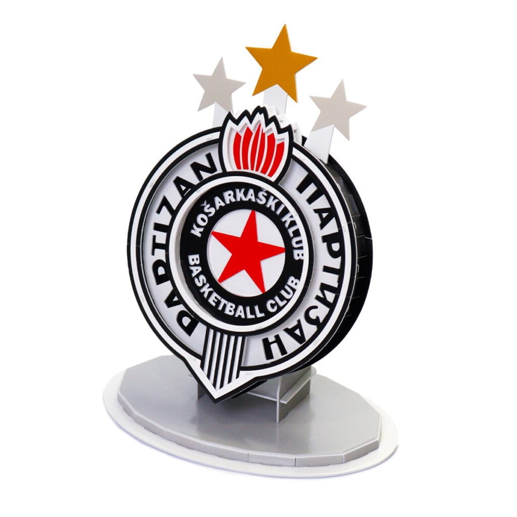 3D Puzzle Grb KK Partizan | Shopito.rs